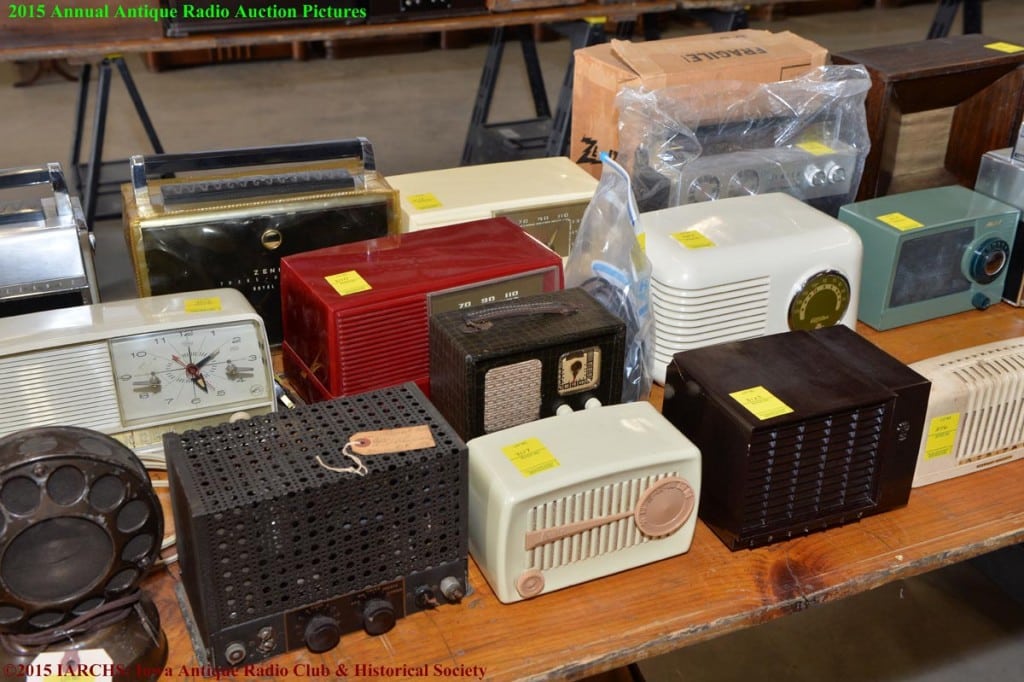 2015 Antique Radio Auction Pictures Annual Event