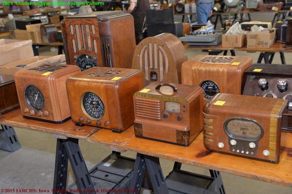 2015 Antique Radio Auction Pictures Annual Event