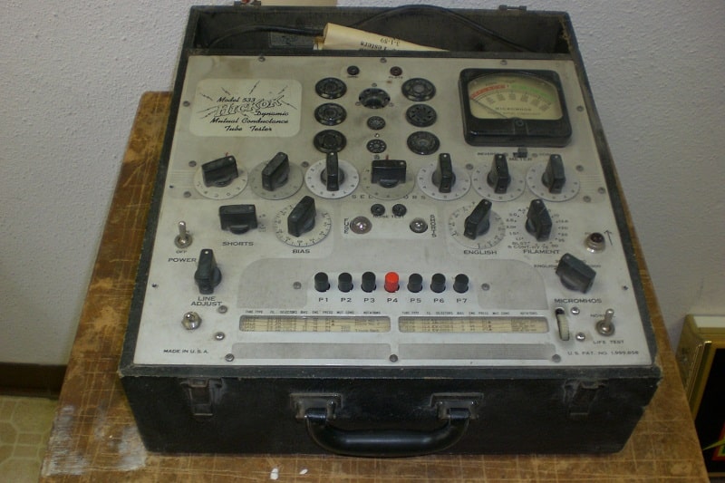Hickok-model-533-tube-tester - IARCHS Radio Collector Club