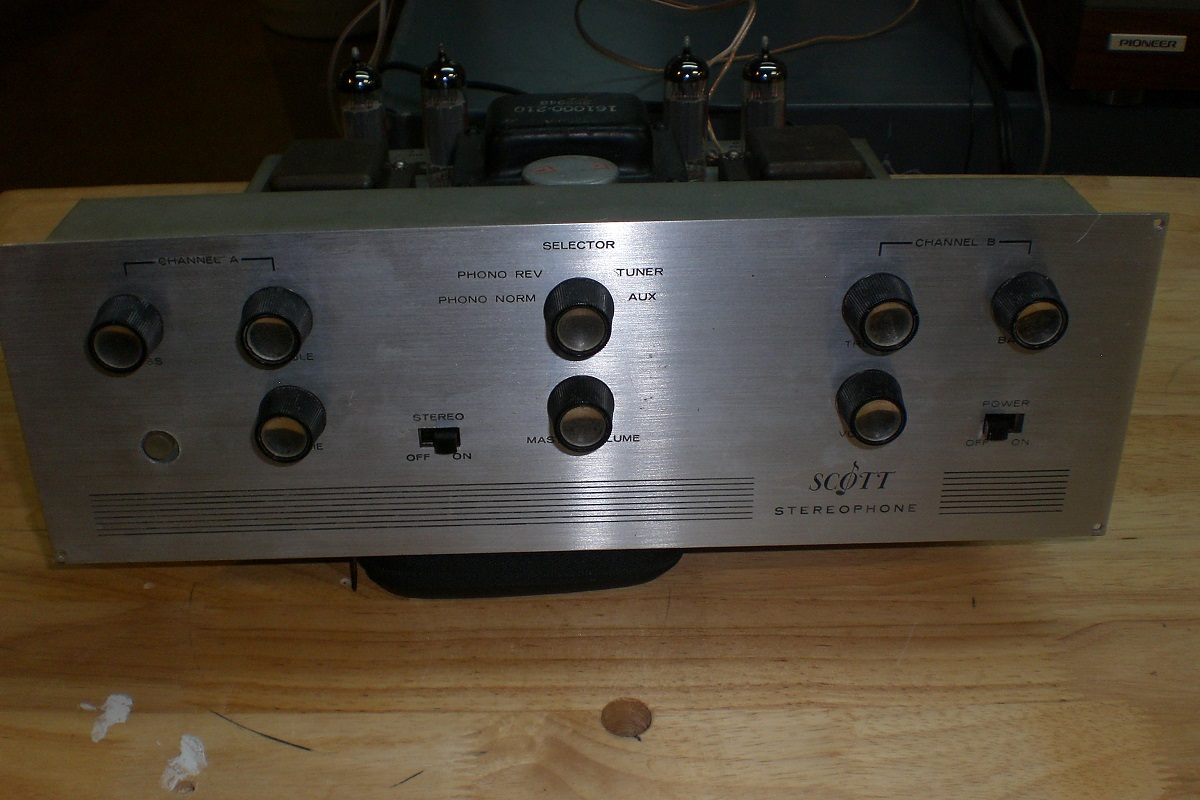 Scott Stereophone amplifier - IARCHS Radio Collector Club