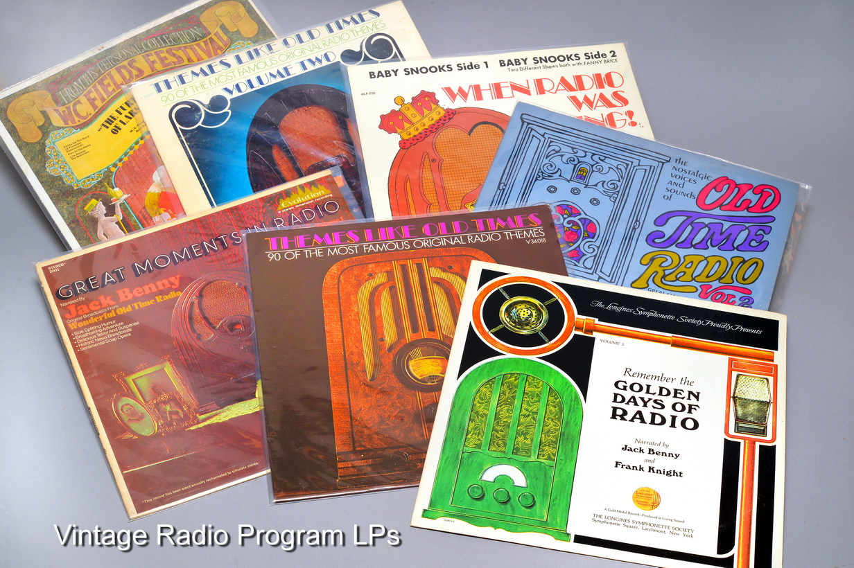 Vintage radio programs on LP's - IARCHS Radio Collector Club