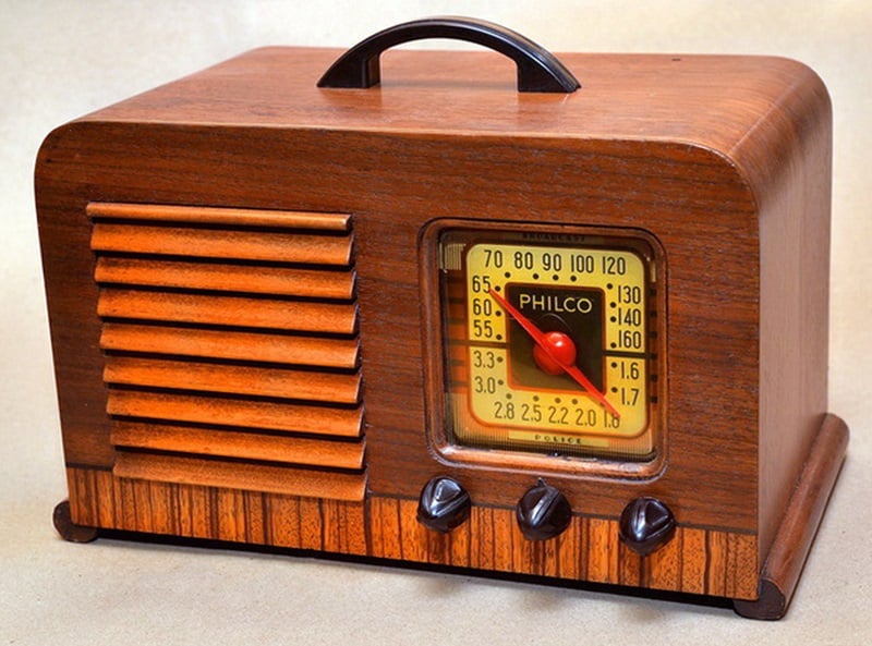 Philco 40-120 AM-Police - IARCHS Radio Collector Club