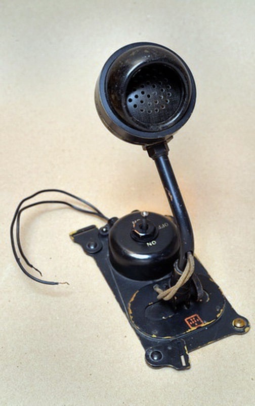 Signal Corps T-26 Army Chest Mic - IARCHS Radio Collector Club