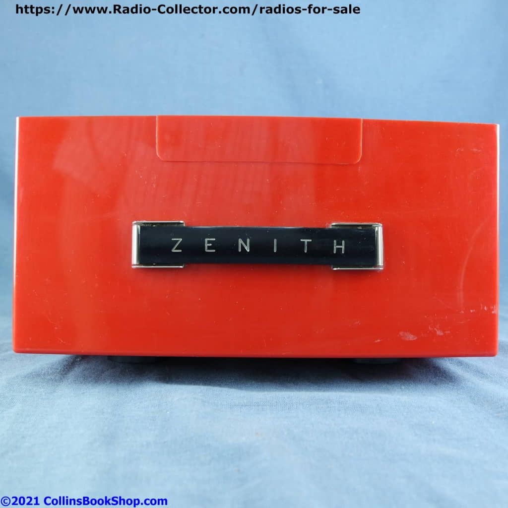 RED-zenith-r511v-table-radio-top - IARCHS Radio Collector Club