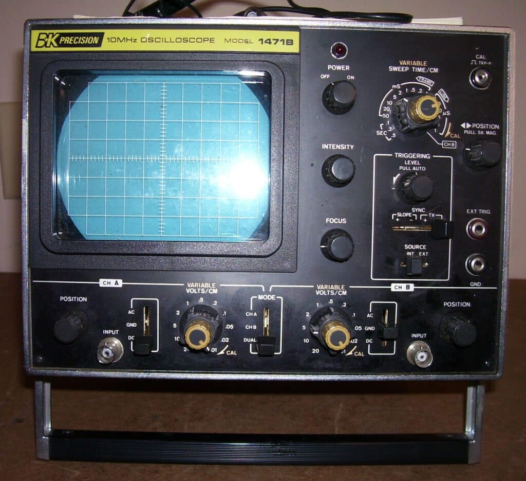 BK-Precision-Oscilloscope-mod-1471B - IARCHS Radio Collector Club