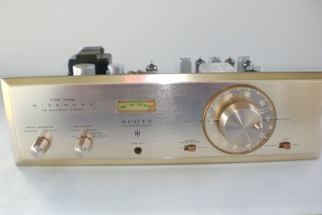 HH Scott Type 350B FM stereo tuner - IARCHS Radio Collector Club