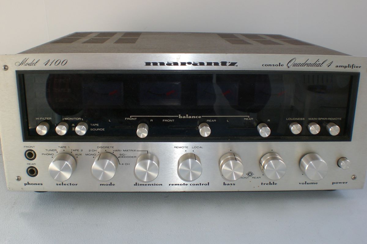 Marantz model 4100 2-4 channel amplifier - IARCHS Radio Collector Club