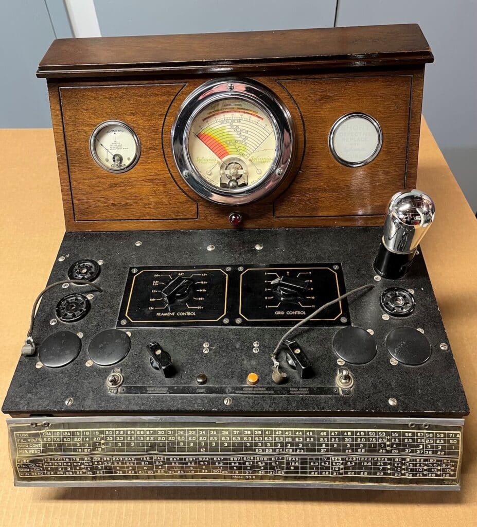Sylvania-tube-tester - IARCHS Radio Collector Club