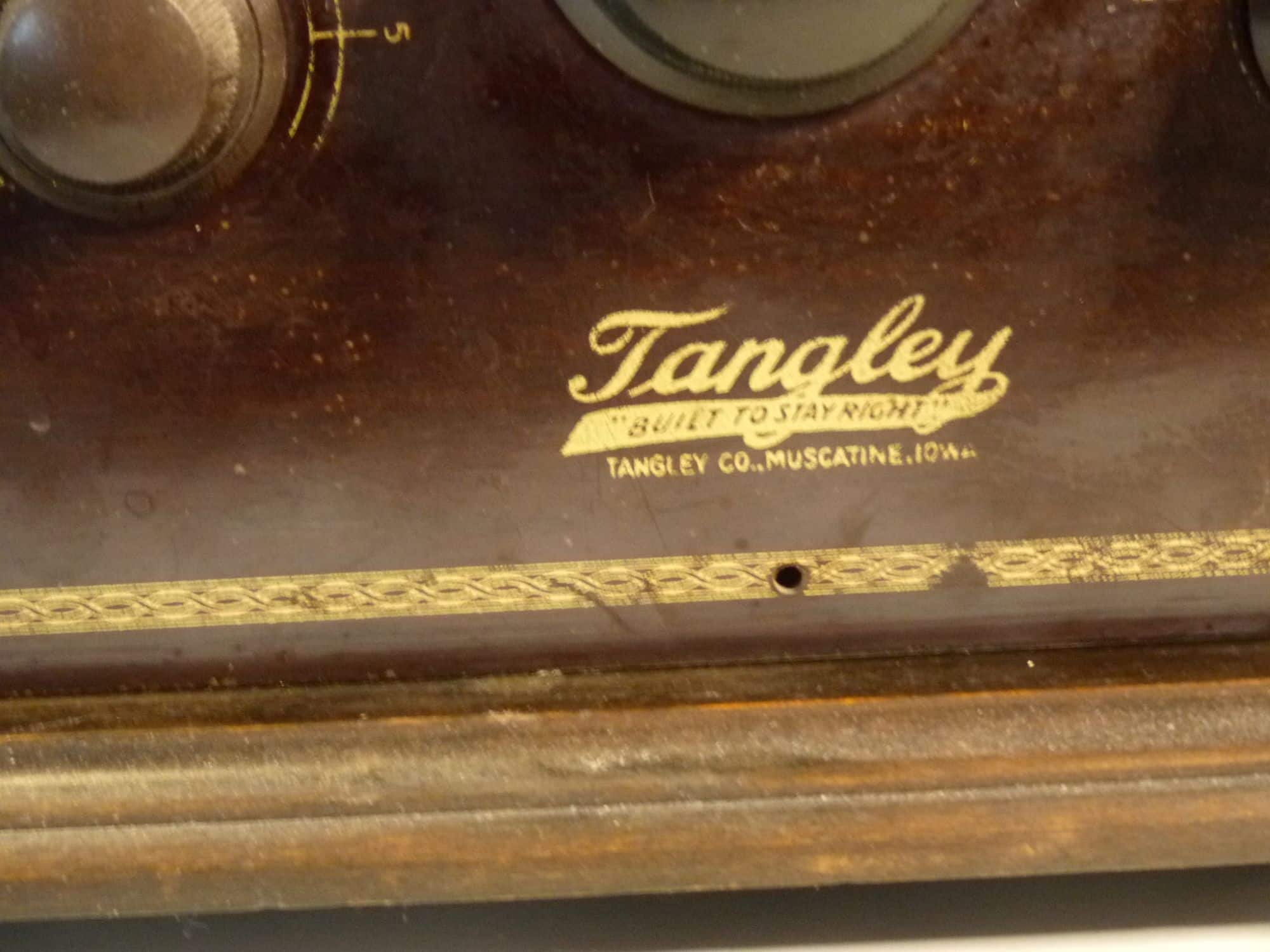 Tangley 5 tube-2 - IARCHS Radio Collector Club