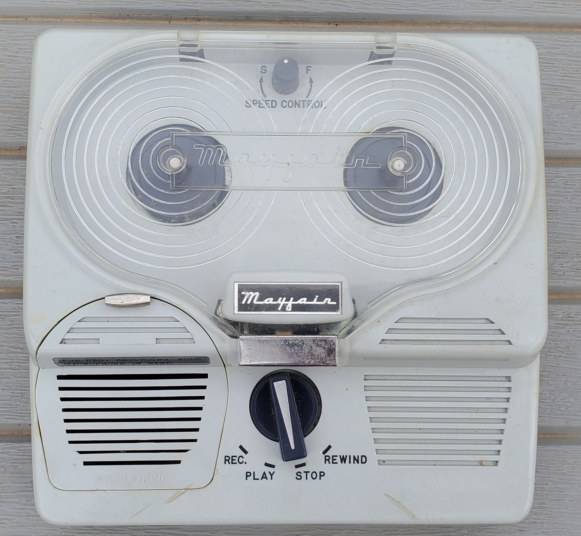 Early 60s, Mayfair TR-65 Transistor Tape Recorder - IARCHS Radio ...